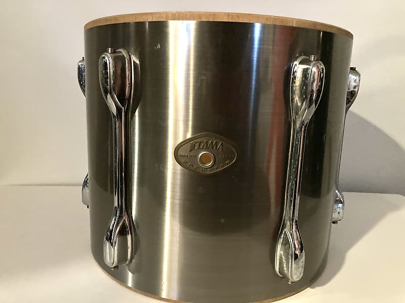 TAMA Rockstar 13” MIJ Rack Tom 1990 Brushed Chrome | Reverb