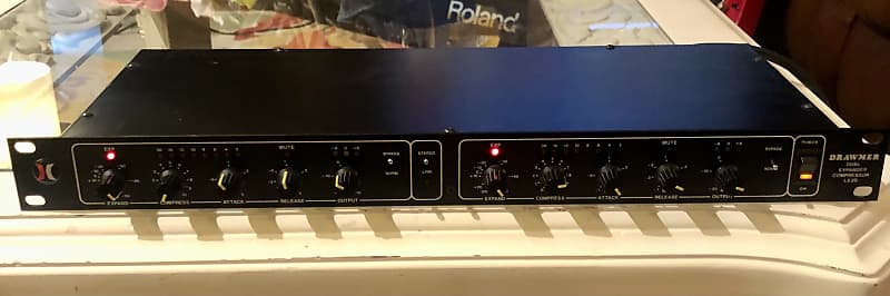 Drawmer Drawmer LX20 compressor/limiter 80’s model 80’s Black | Reverb