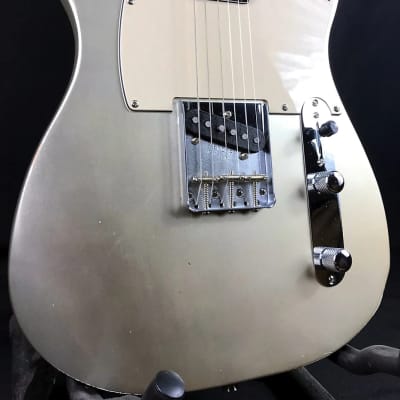 Custom/Hybrid Telecaster, Relic, Inca Silver | Reverb