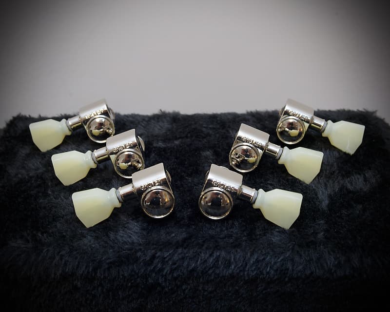 Genuine Grover 102 3x3 Rotomatic Chrome Tulip Guitar Tuning | Reverb