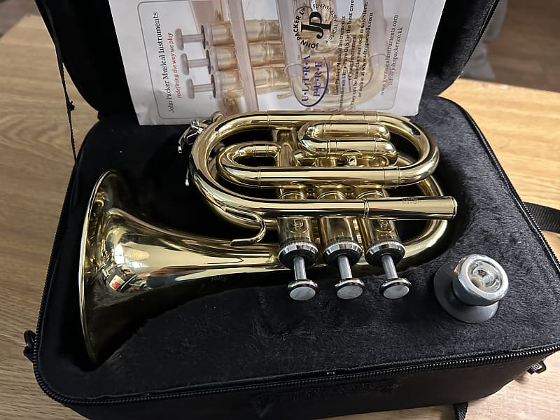 John Packer JP159 pocket trumpet in case great shape | Reverb