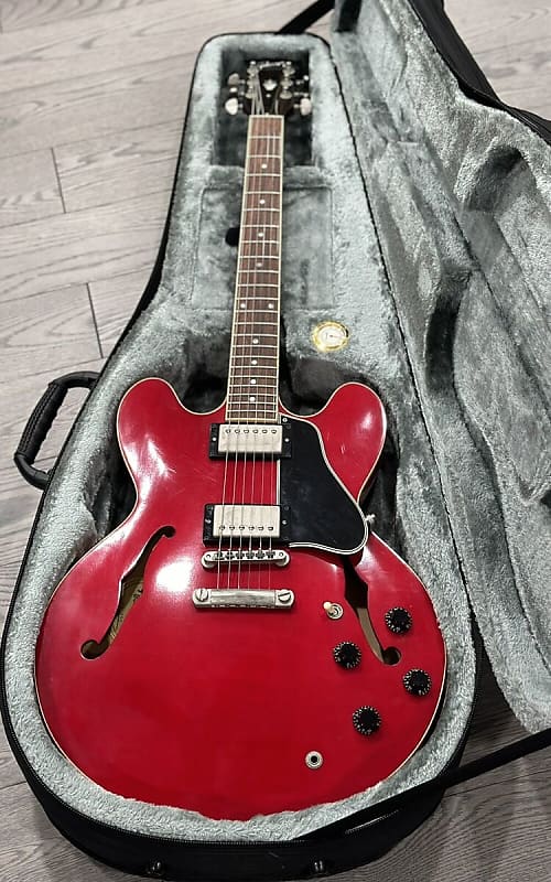 Gibson ES-335 Dot 2001 - 2010 - Wine Red | Reverb