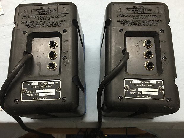 Boss MA-12 powered Studio Monitors 1987 | Reverb