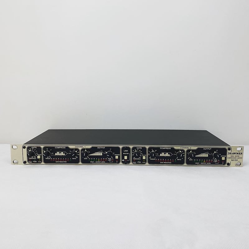Drawmer MX30 Dual Channel Gated Compressor | Reverb