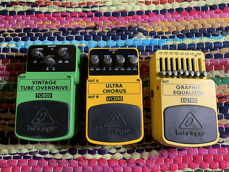 Behringer TO800 UC200 EQ700 2020s | Reverb