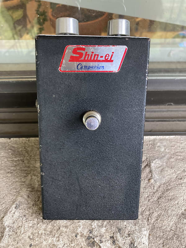 Shin-Ei Companion Fy2 super fuzz 60s/70s Black vintage | Reverb