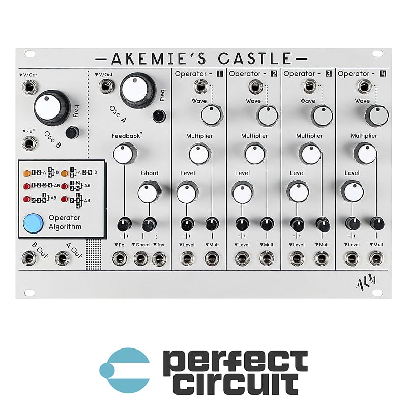 ALM Busy Circuits Akemie's Castle Dual FM Oscillator [DEMO] | Reverb