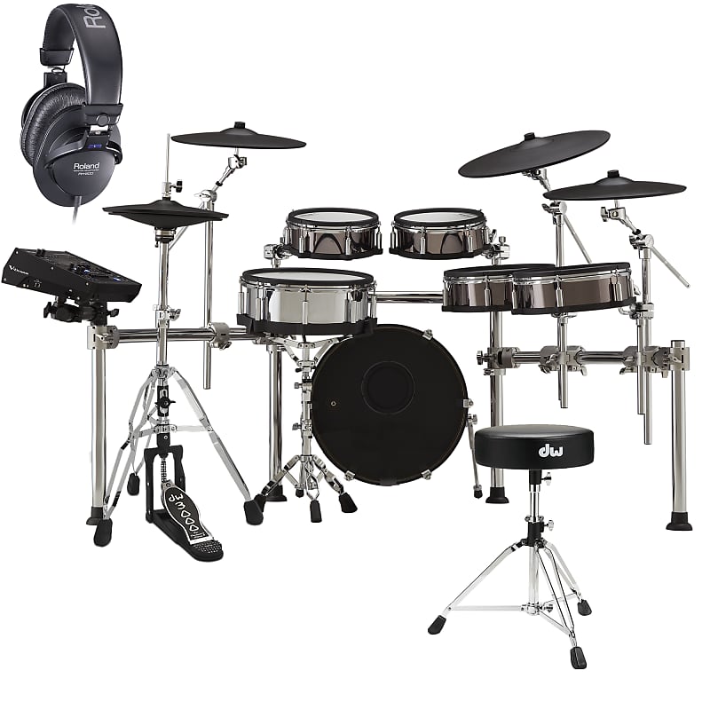 Roland TD-50KV2 V-Drums Electronic Drum Set BONUS PAK | Reverb