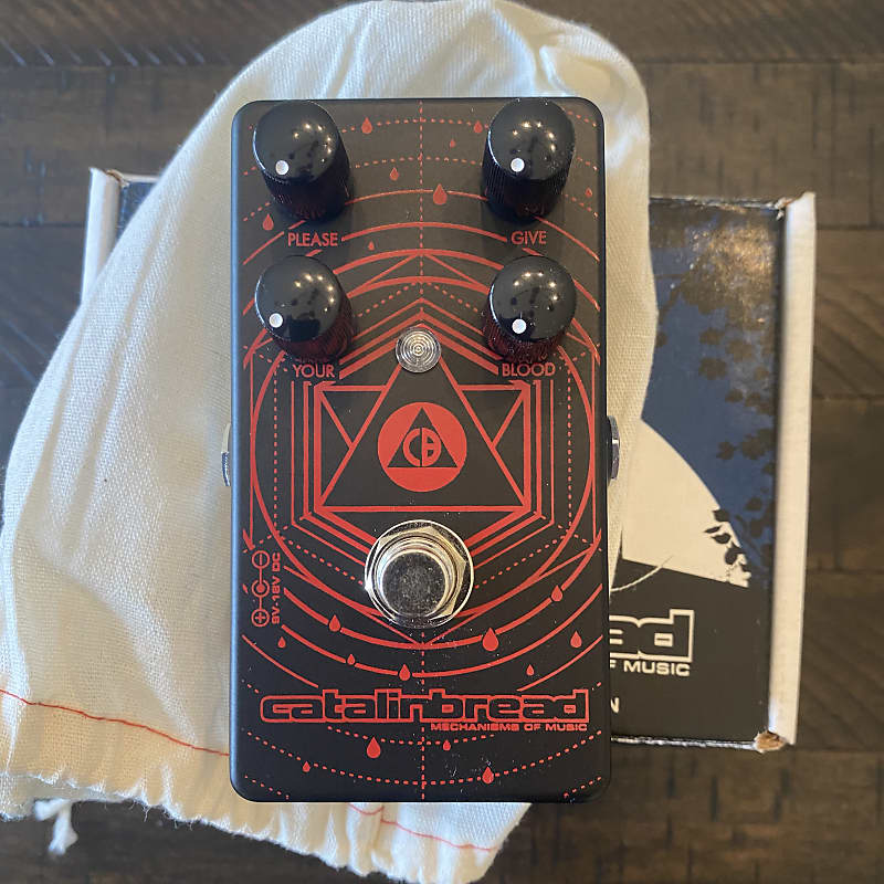 Catalinbread Blood Doner Fuzz Limited Edition Black | Reverb