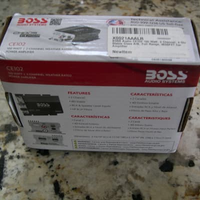 Boss CE-102 Car Power Amplifier - New in Box! | Reverb