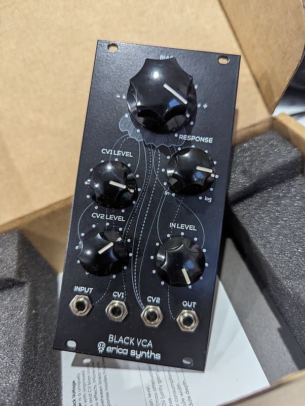 Erica Synths Black VCA - Black | Reverb
