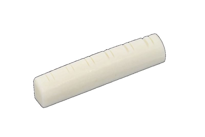BN-2810-000 Slotted Bone Nut For 12-String Electric Guitars, | Reverb