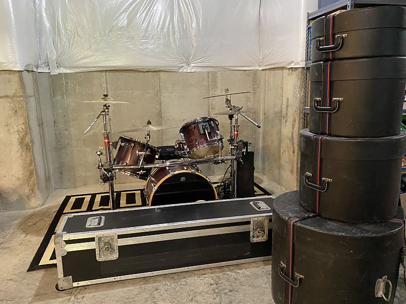 GROVER PRO PERCUSSION Drum Set Early 2000s - Italian Ligna | Reverb