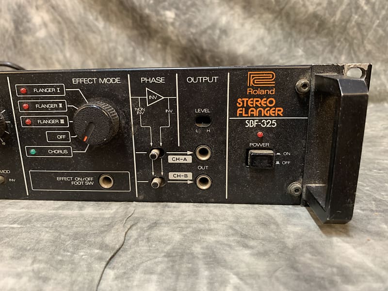 Roland SBF-325 Rack Flanger 80’s | Reverb