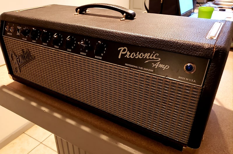 Fender Prosonic Amp 2-Channel 60-Watt Guitar Amp Head 1996 - | Reverb