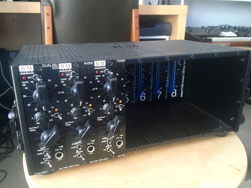 JLM Audio 500 Series Rack with Dual99v500, NV500, | Reverb Australia