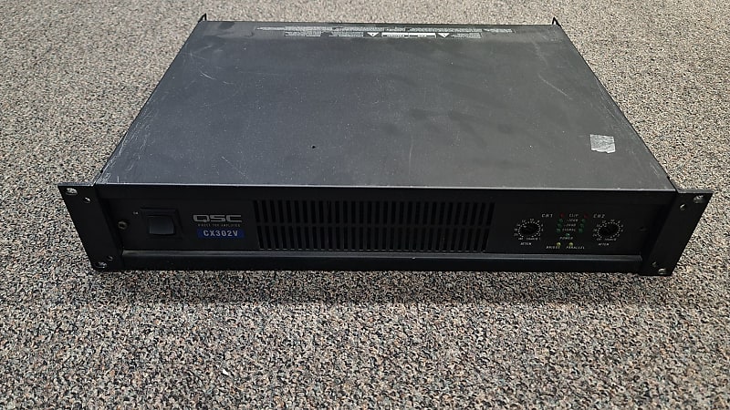 QSC CX302V Power Amplifier (Springfield, NJ) | Reverb