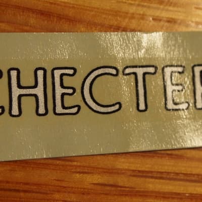 Schecter Vintage Original Logo Decal | Reverb