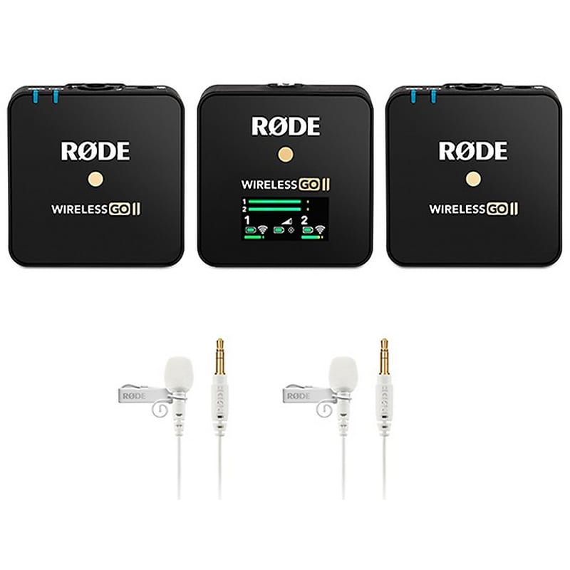 RODE GO II Dual Channel Wireless Microphone System with 3.5mm | Reverb