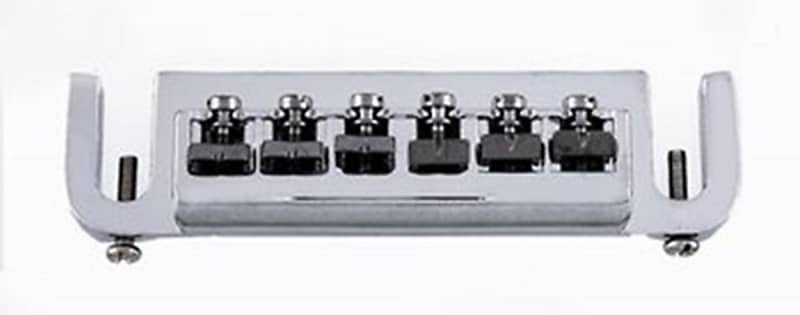 Stud Mount Adjustable Guitar Bridge - CHROME | Reverb