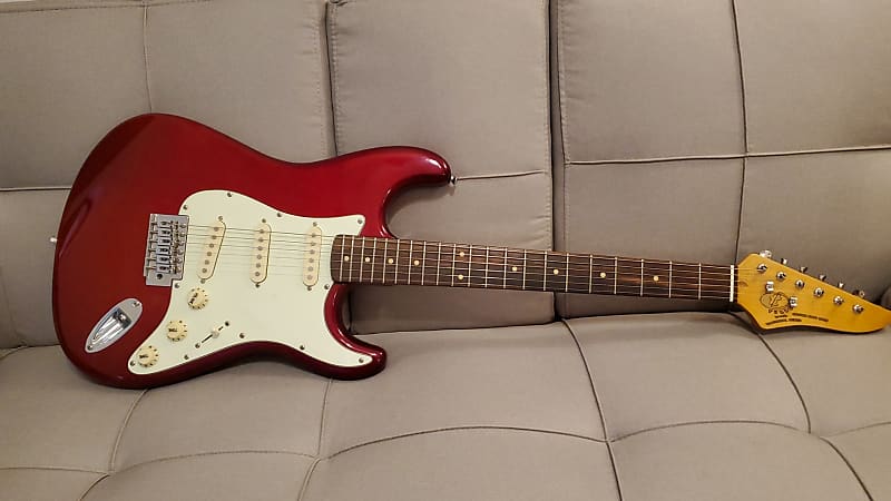 Turbo Sunlite MIK Pro Quality Electric Guitar 1990s Candy | Reverb