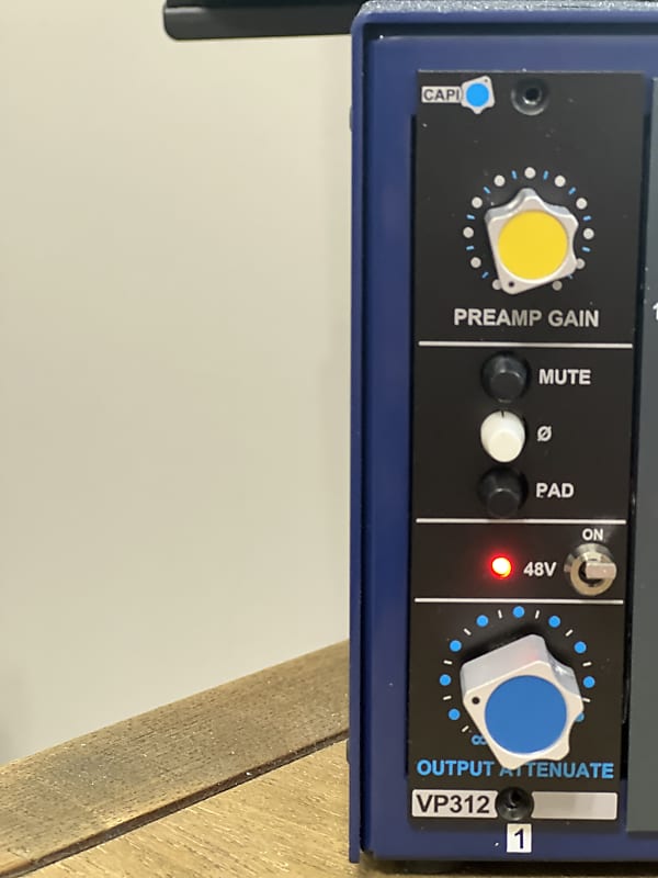 Capi VP312 500 Series Preamp w/ CA-0252 opamp LIKE NEW Capi | Reverb