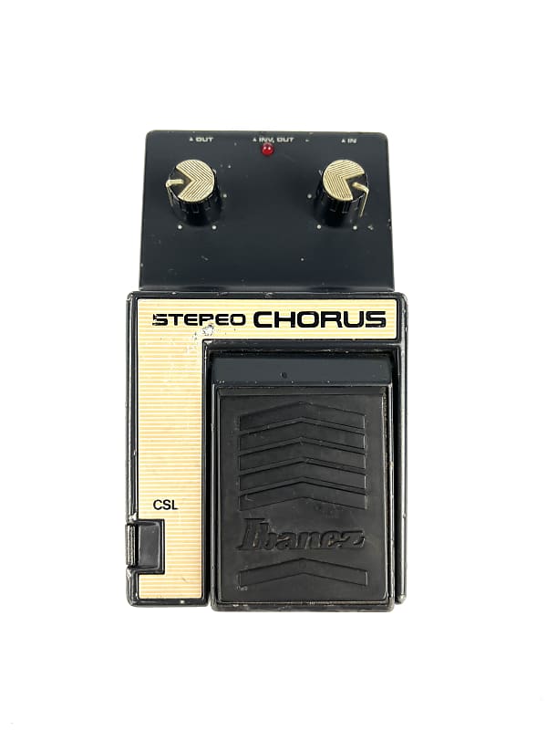 Ibanez CSL Stereo Chorus 1980s - Black | Reverb
