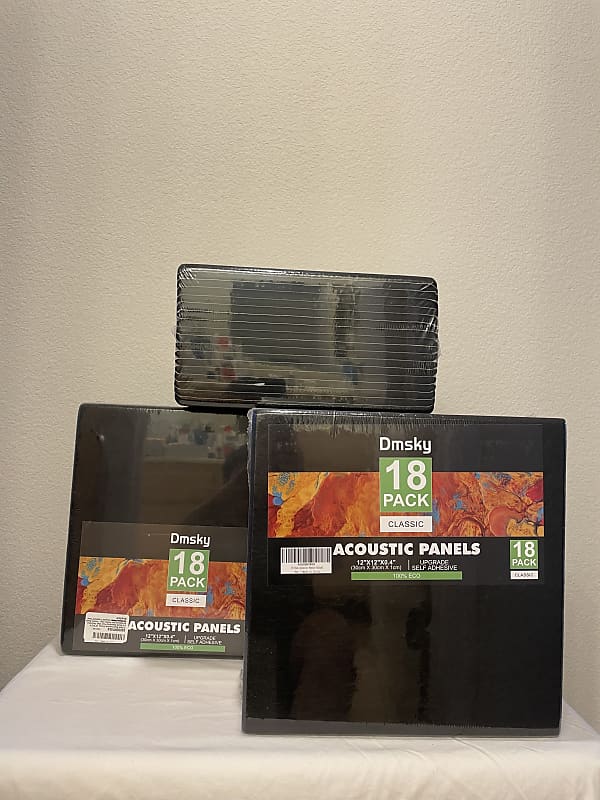 Bulk Studio Acoustic Treatment: 4x Dmsky 18-Pack High-Density | Reverb