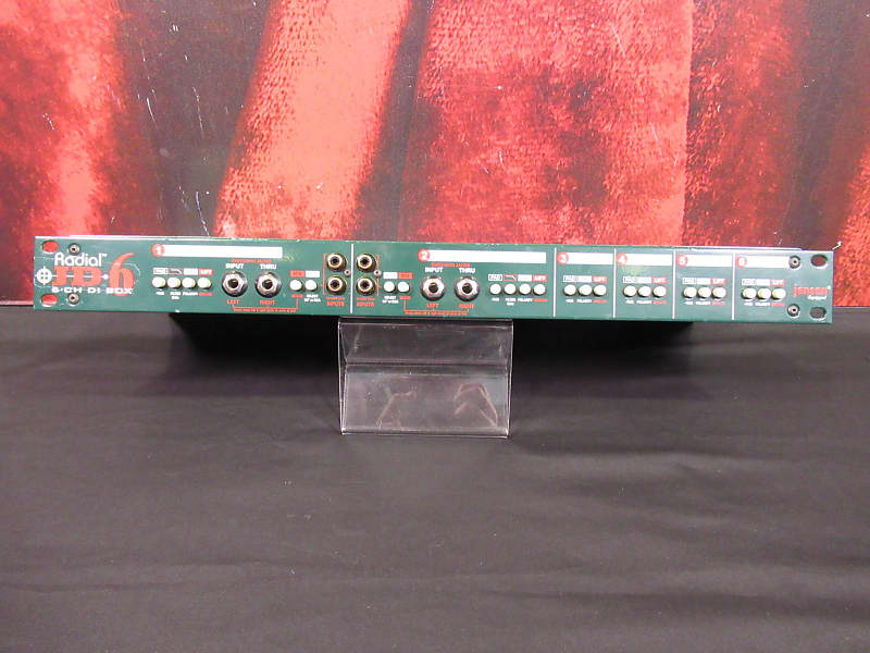 Radial JD6 Rack Mount DI Box | Reverb