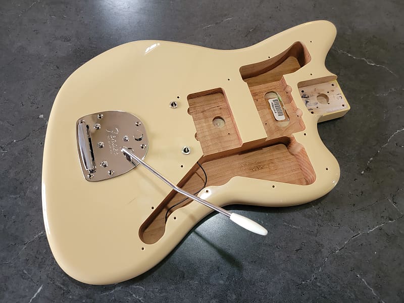 Fender Jazzmaster Body and Tailpiece | Reverb