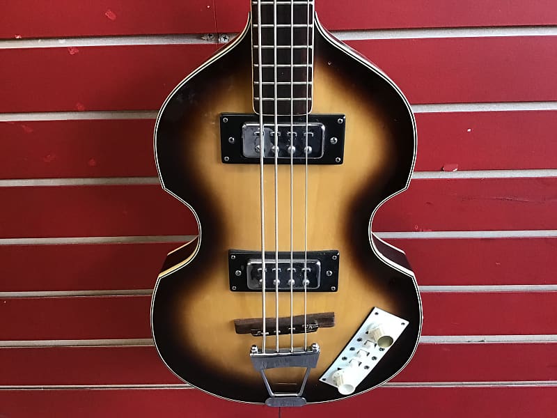 Kingston Violin Style Bass Guitar Made in Japan | Reverb