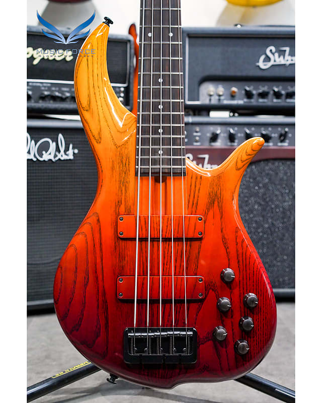 F-Bass BN5 Auburn Fade w/Macassar Ebony Fingerboard & | Reverb Canada