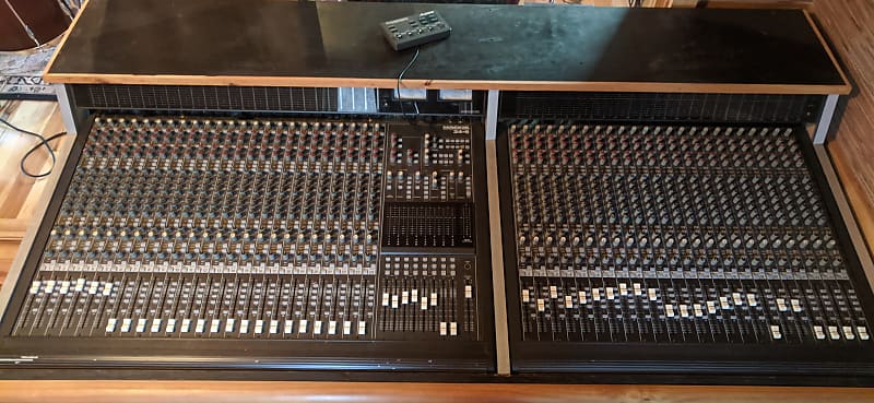 Two Mackie 24.8 24-Channel 8-Bus Mixers with Cabling | Reverb