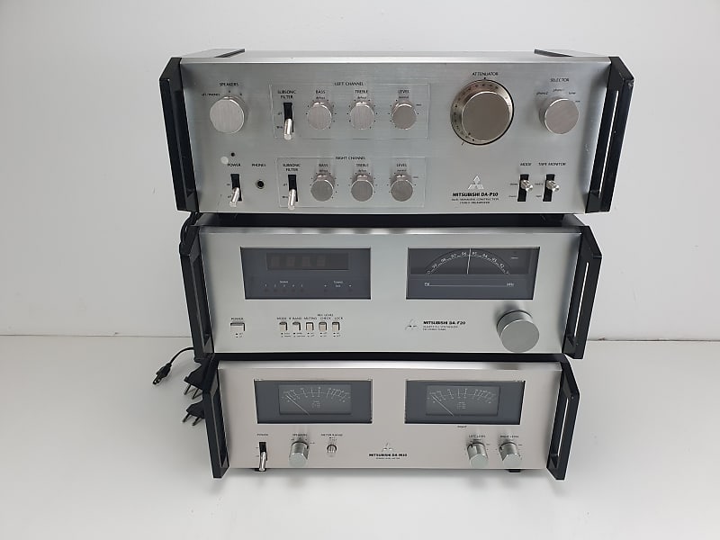 Mitsubishi DA-A10 Power amp DA-P10 Preamp DA-M10 Power | Reverb Canada