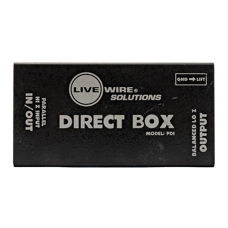 LiveWire - PDI - Passive Direct Box - x0338 - USED | Reverb