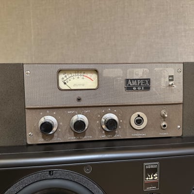 Vintage Ampex 350 Reel 2 Reel Tape Machine Set Mic Preamps | Reverb