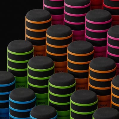 Rode PodMic Cardioid Dynamic Broadcast Microphone with WS14 | Reverb