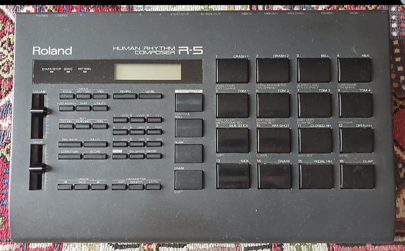 Roland R-5 Human Rhythm Composer Drum Machine 1990s | Reverb Australia