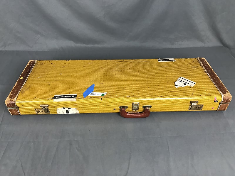 Vintage Fender Style Tweed Guitar Case | Reverb