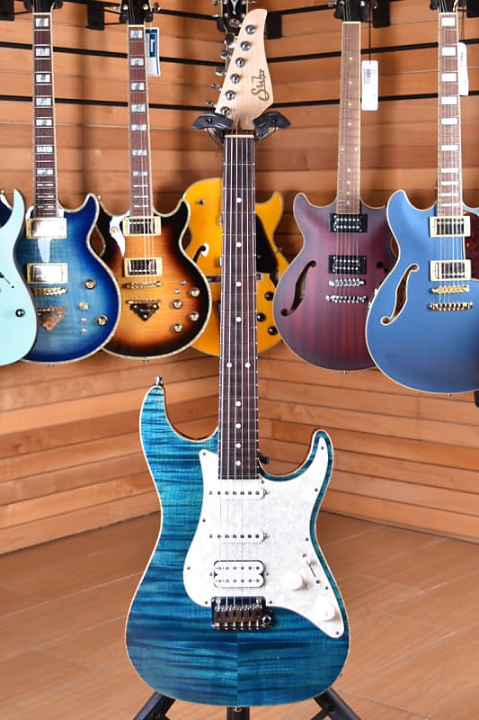 Suhr Standard Pro Bahama Blue | Reverb