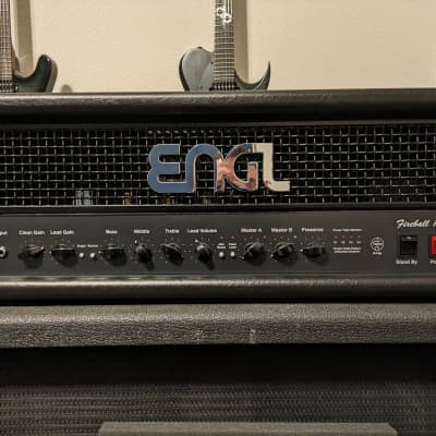 ENGL Fireball 100 100W Tube Guitar Amp Head Regular Black | Reverb