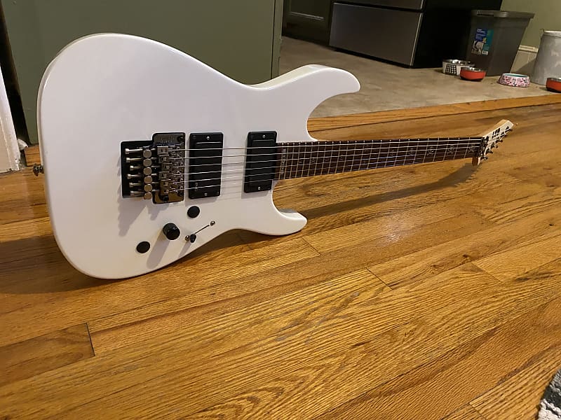 ESP LTD KH-202 WHITE Mid 2000’s - White | Reverb