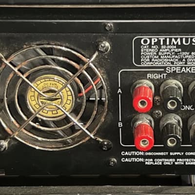 RadioShack MPA-250 Solid State Power Amplifier | Reverb