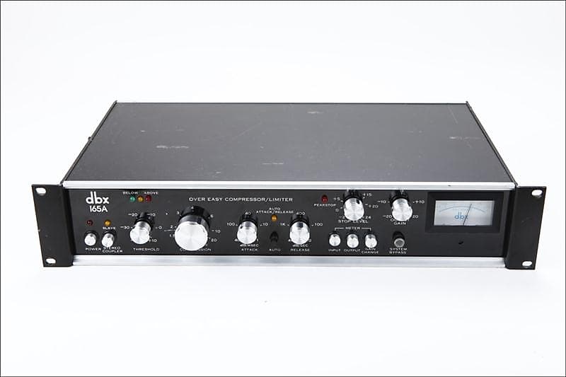 Dbx 165 Over Easy Compressor Limiter Reverb