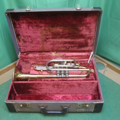 York Super Custom Cornet 1957 - Reconditioned - Case and York | Reverb