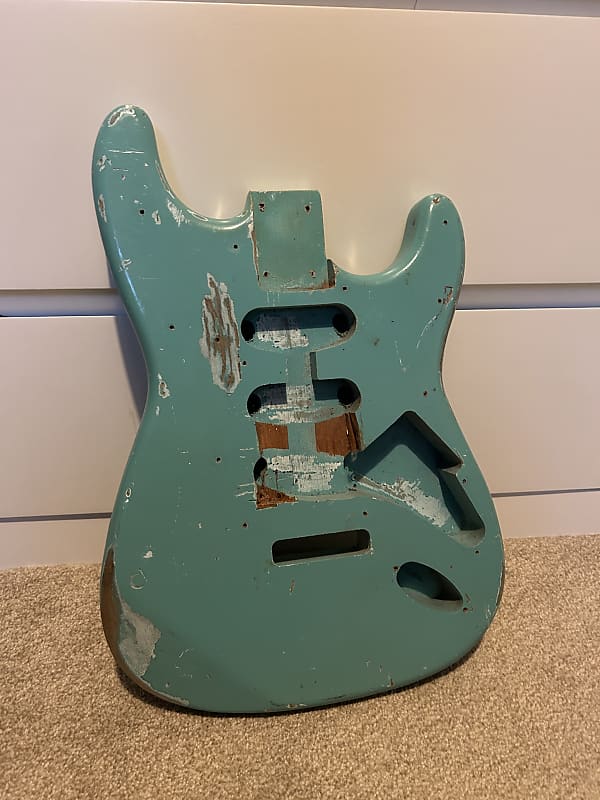S Style Strat body - Relic finish | Reverb