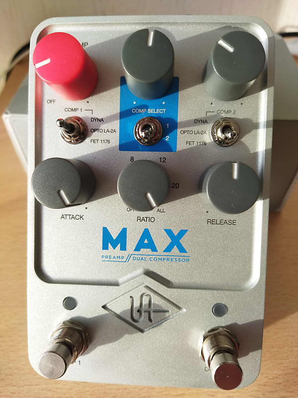 Universal Audio UAFX Max Preamp and Dual Compressor Pedal | Reverb