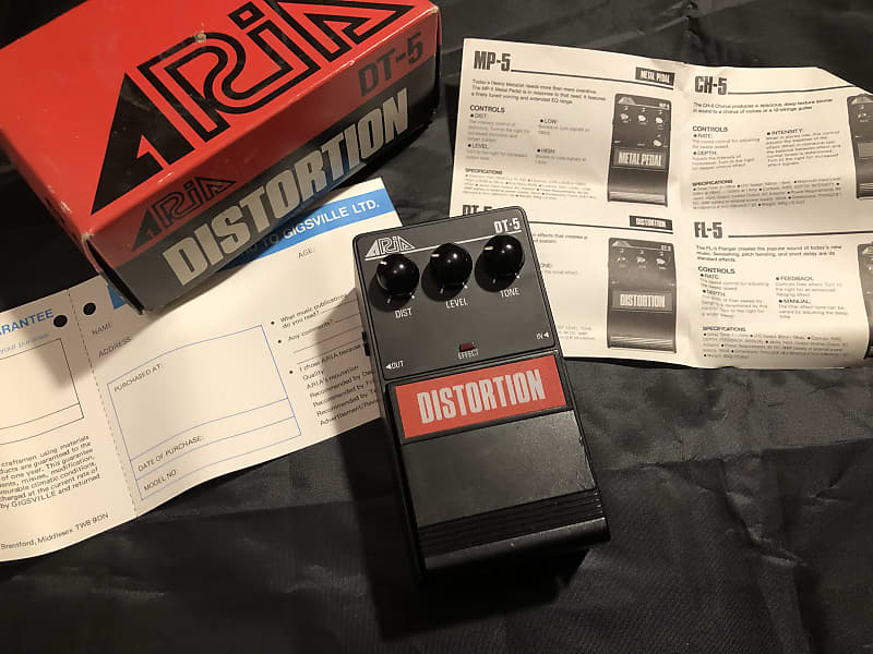rare Aria DT-5 Distortion - Japan, 1980s, Collectors | Reverb