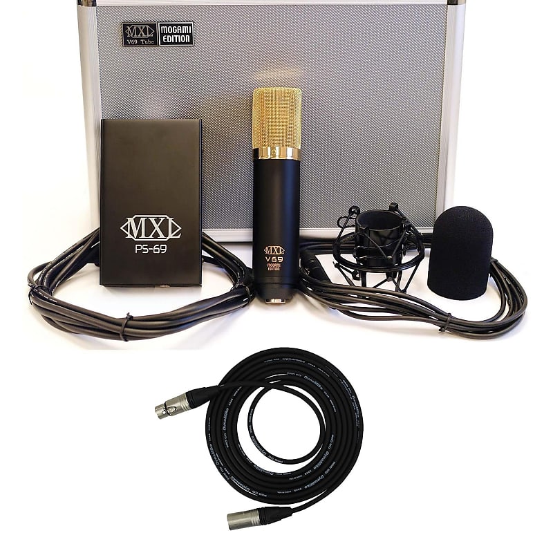 MXL V69M Tube Condenser Microphone Bundle with Pro Co EXMN-15 | Reverb
