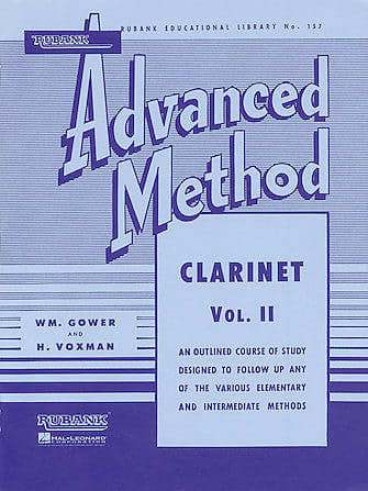 Rubank Advanced Method Clarinet Vol 4 | Reverb